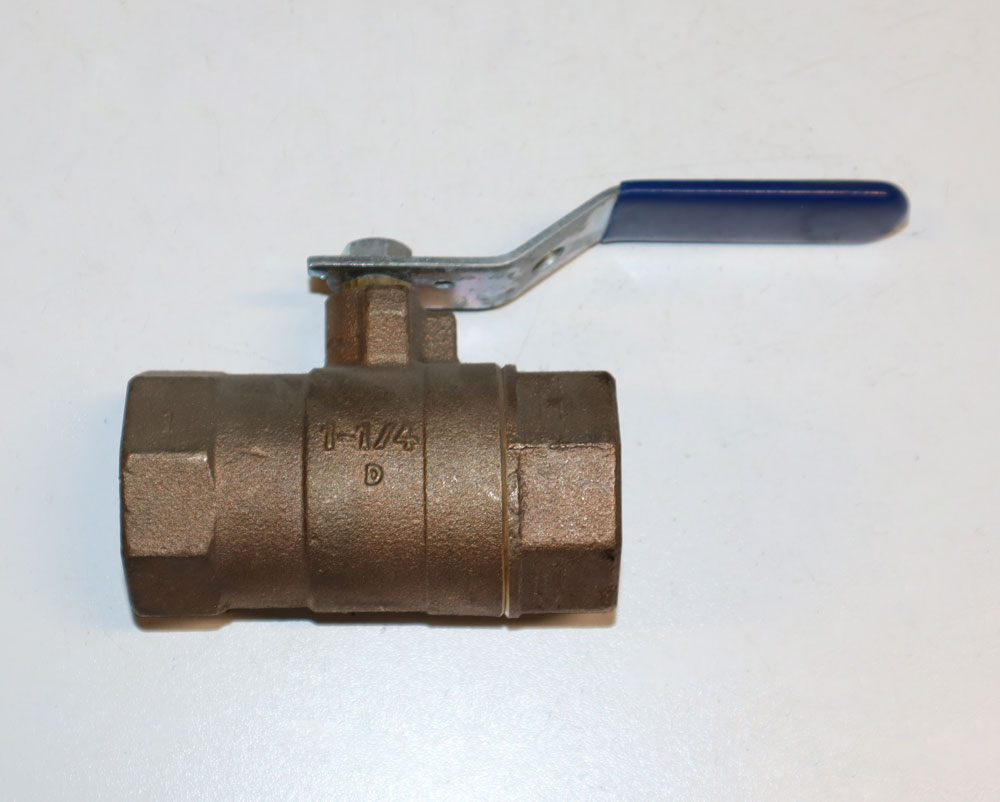 Supplies Depot: 1-1/4 inch IPS Ball Valve