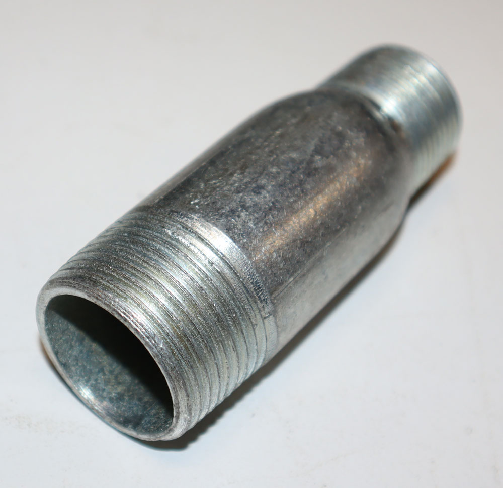 Supplies Depot: 1 x 3/4 Galvanized Steel Reducing Steel Nipple