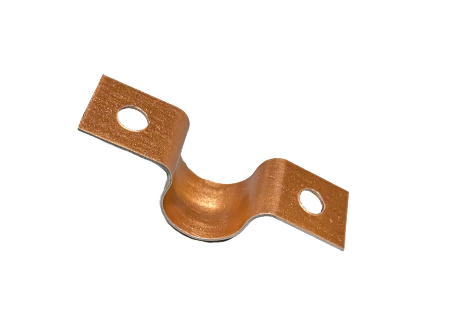 Supplies Depot: #500 3/8 inch 2-Hole Copper Tube Strap