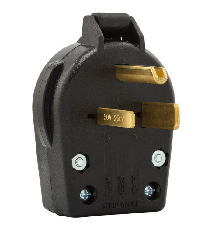Supplies Depot: Cooper-Eagle S42-SP 30/50A 250V 2P3W Universal Angle Plug