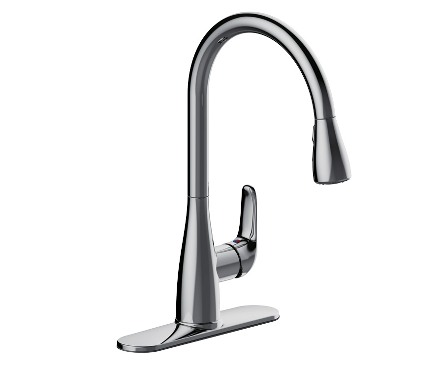 Supplies Depot: Matco-Norca LV-151C Single Handle Pulldown Kitchen Faucet