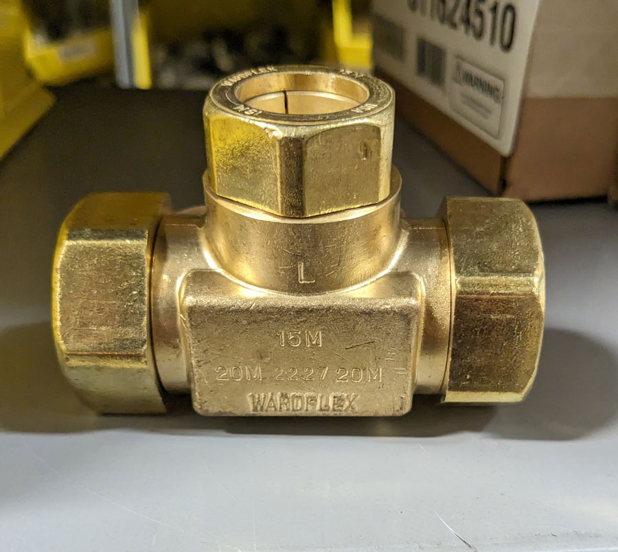 Supplies Depot: Wardflex 3/4 inch 3/4 inch 1/2 Tee 365