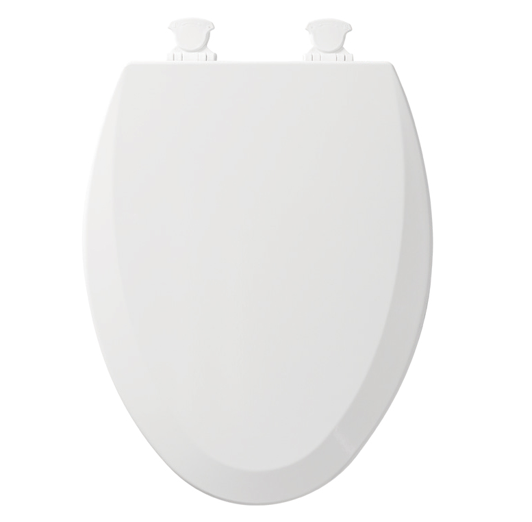 Supplies Depot: Bemis 1500EC Elongated Wood Toilet Seat with Cover in White