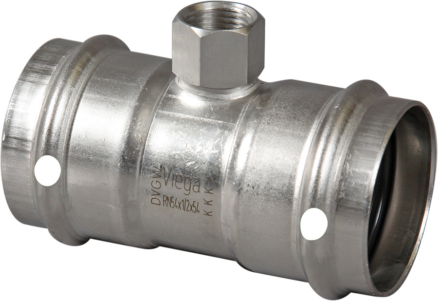 Supplies Depot: Viega ProPress Stainless 304 85892 1-1/2 x 1-1/2 x 1/2 ...