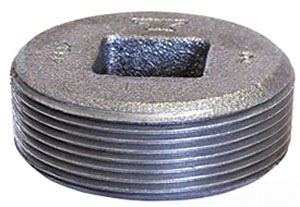 Supplies Depot: 1/2 inch Galvanized Steel Countersunk Plug