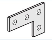 Supplies Depot: G214 4-Hole Flat Corner