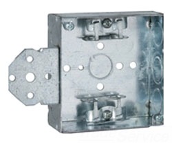 Supplies Depot: Raco 224 4 inch Welded Square Box 1-1/2 inch Deep