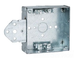 Supplies Depot: Raco 225 4 inch Welded Square Box with Brackets 1-1/2 ...