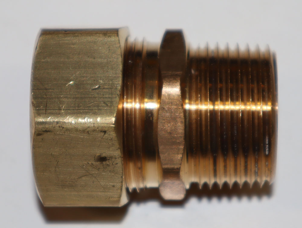 Supplies Depot: Holyoke W68-1412 7/8 x 3/4 inch Male Compression Adapter