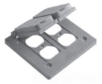 Supplies Depot: VSDD20-2 W/P Double Duplex Cover
