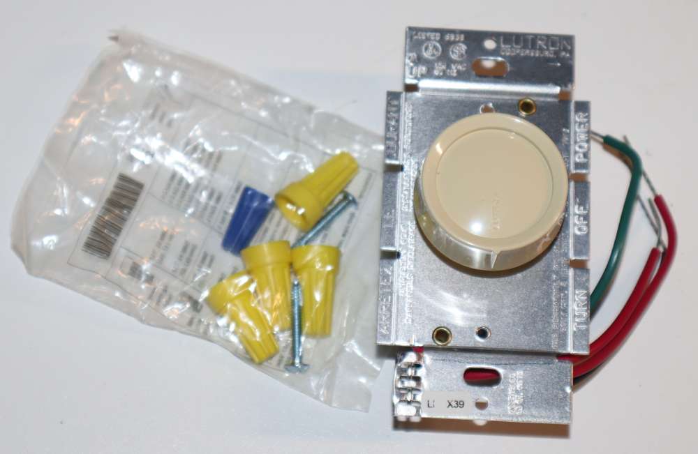 Supplies Depot: Lutron D-603P-IV Rotary 3-Way Dimmer