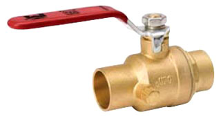 Supplies Depot: Mueller 107553NL 1/2 inch Copper Ball and Waste Valve