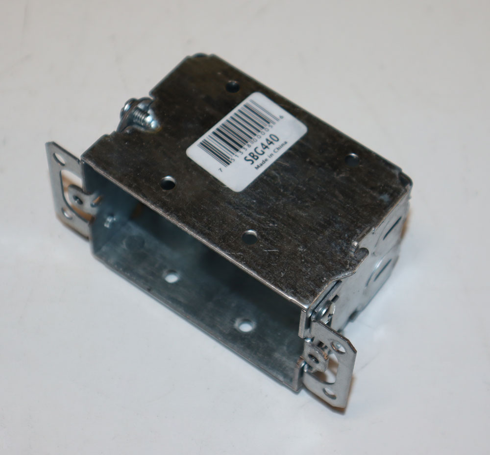 Supplies Depot: Raco 440 2 inch Double Pole Old Work Gangable Box