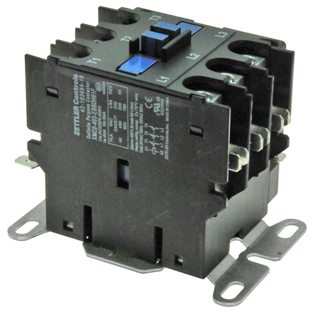 Supplies Depot: Rheem 42-102664-19 Contactor - 40A 3-Pole for 24V coil ...