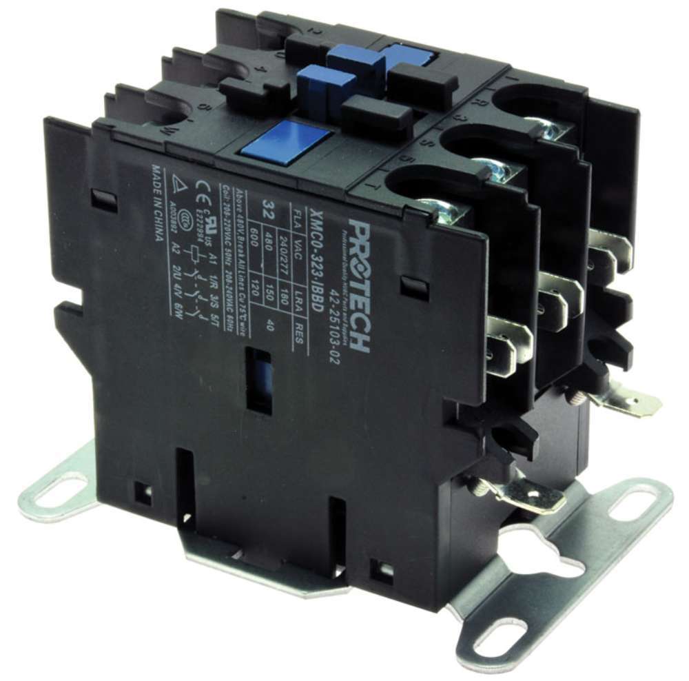 Supplies Depot: Rheem 42-25103-02 PROTECH Contactor - 30A 3-Pole 208 ...