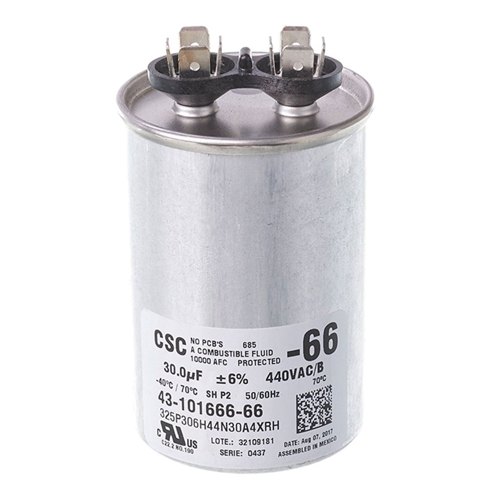 Supplies Depot: Rheem 43-101666-66 Capacitor - 30/440 Single Round