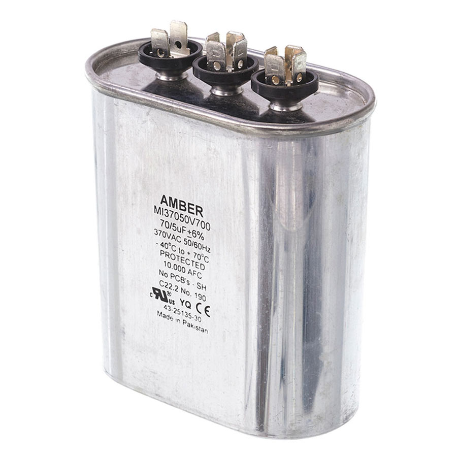 Supplies Depot: Rheem 43-25135-30 Capacitor - 70/5/370 Dual Oval