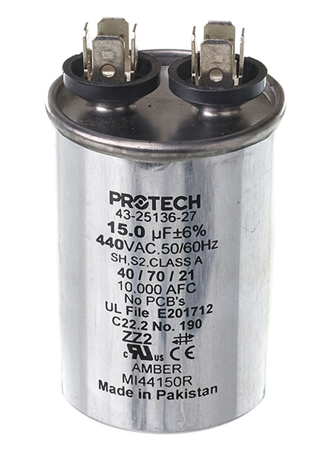 Supplies Depot: Rheem 43-25136-27 Capacitor - 15/440 Single Round