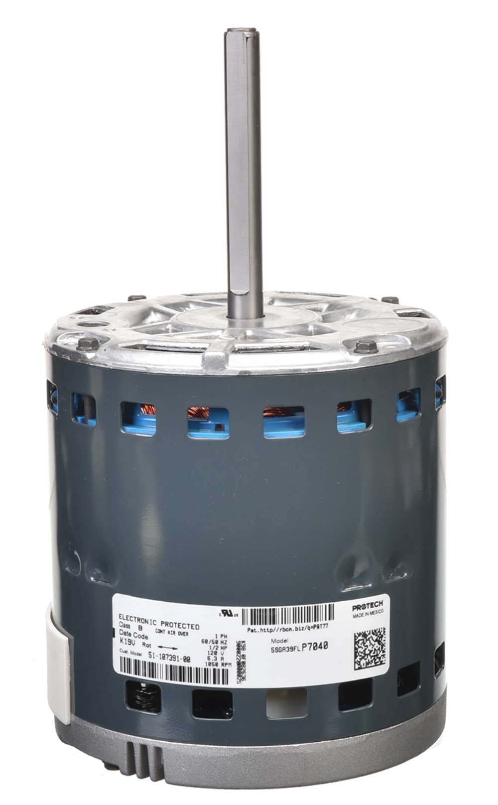 Supplies Depot: Rheem 51-107391-00 Blower Motor 1/2 HP Ensite Plus 120V ...