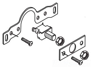 Supplies Depot: Sloan EL-141-A Override Switch Assembly 0305324