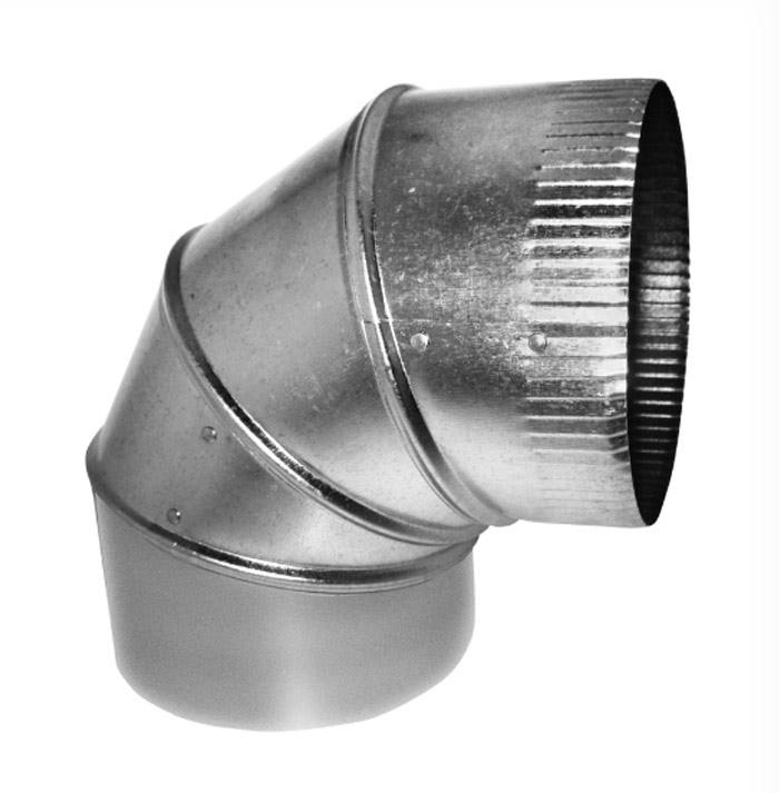 Supplies Depot: Southwark 69026 6 inch 26 Gauge 4-piece 90 Elbow