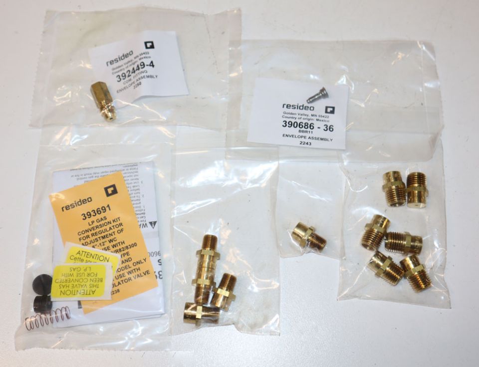 Natural Gas To Propane Conversion Kit 10 Ft. Natural Gas Hose And