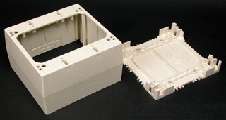 Supplies Depot: Wiremold 2344-2 2 Gang Extra Deep Device Box