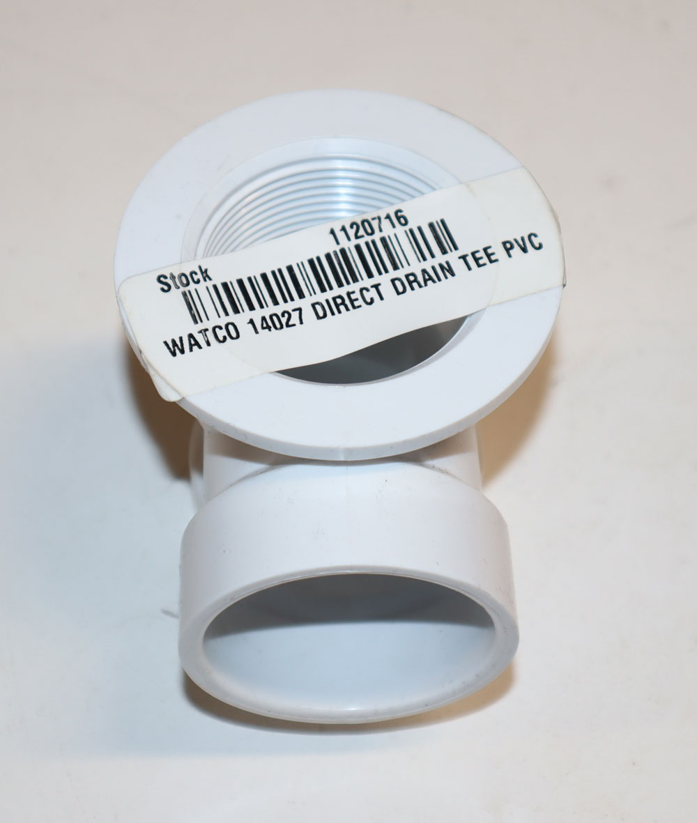 Supplies Depot: Watco 14027 PVC Direct Drain Tee